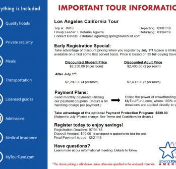 School Tours of America